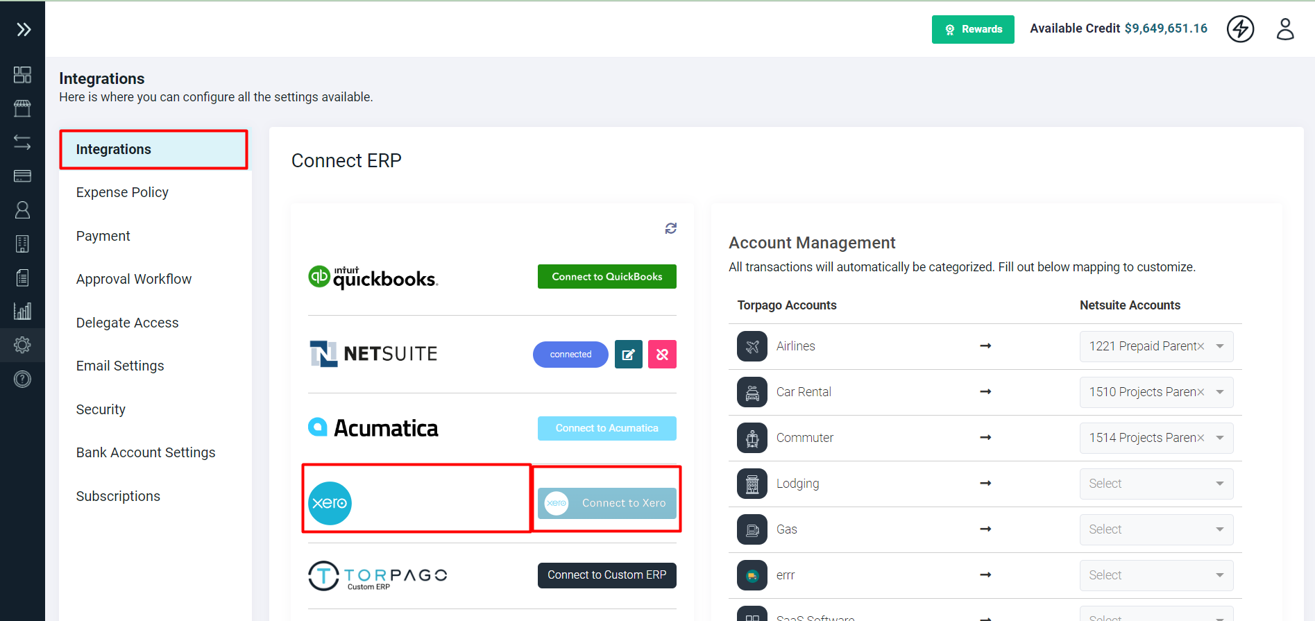 How to integrate your account to Xero ERP? – Torpago
