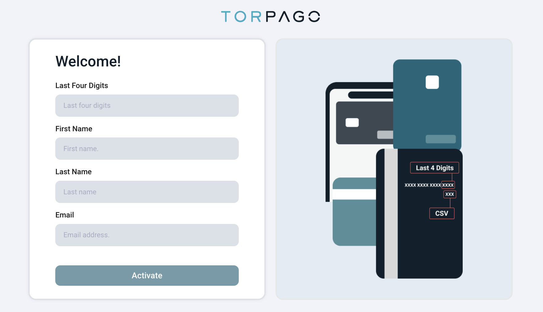 How to activate a newly received Torpago physical card? – Torpago