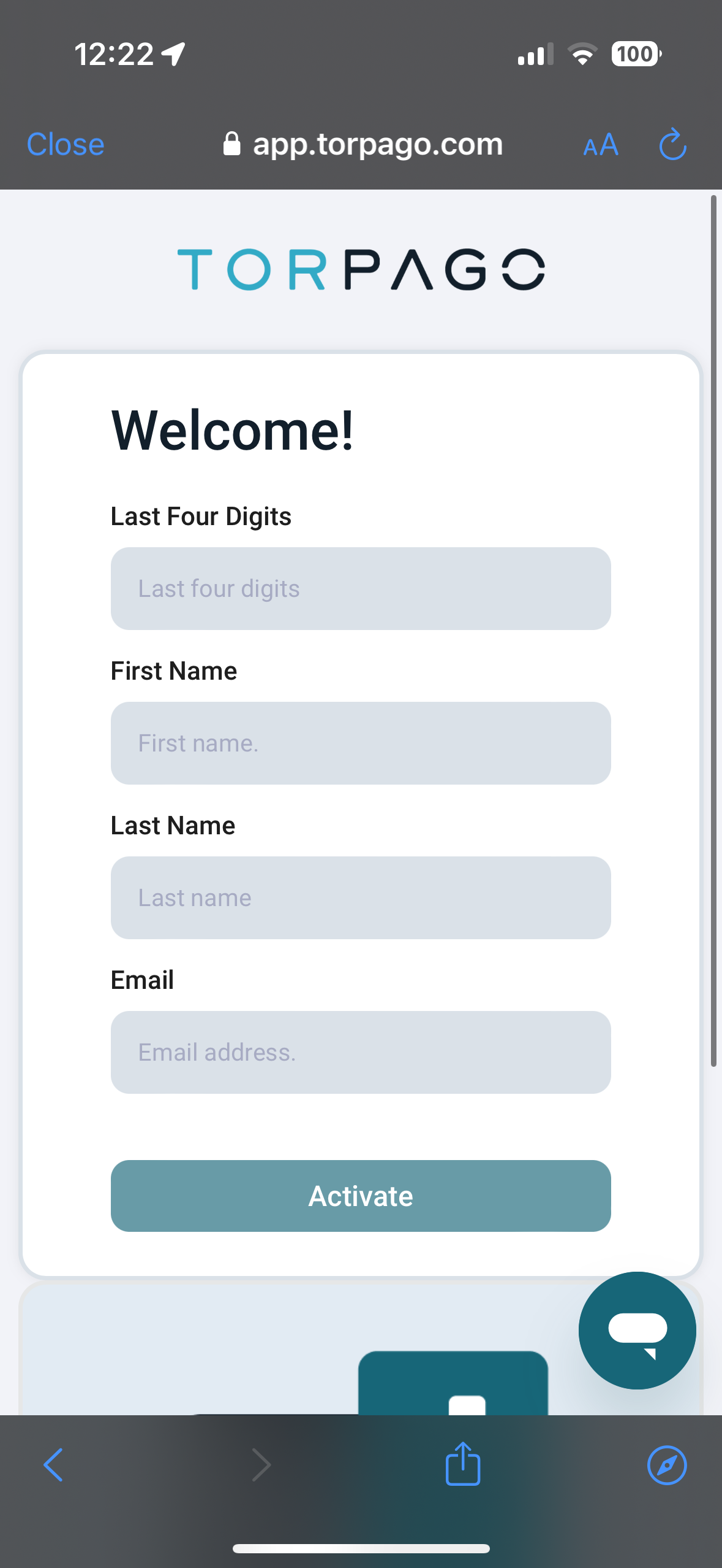 How to activate a newly received Torpago physical card? – Torpago